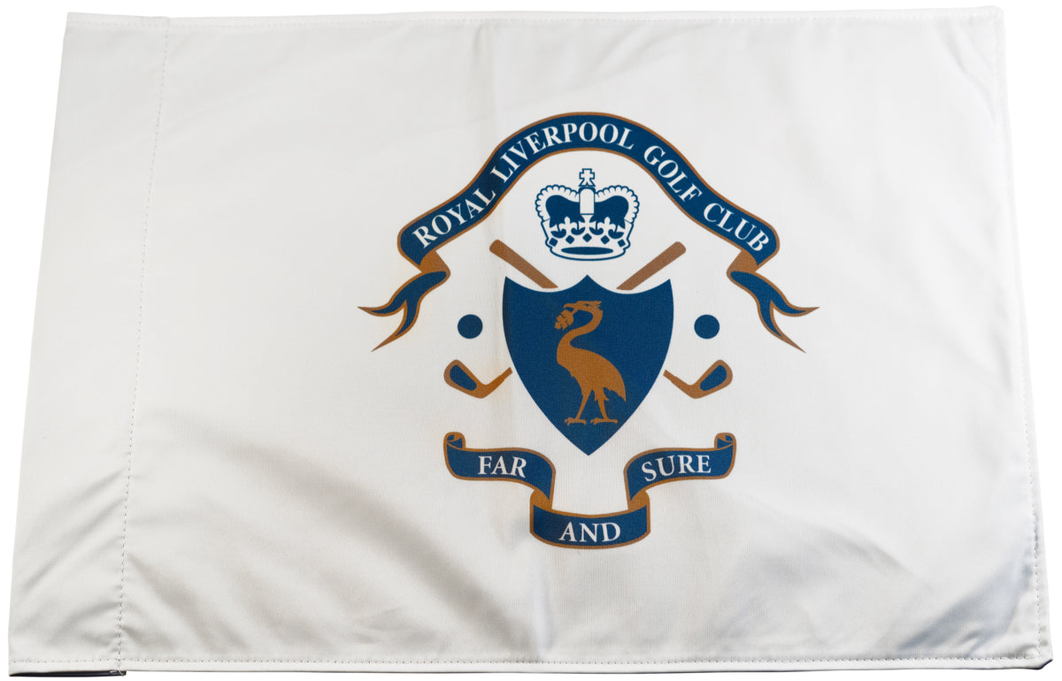 Royal Liverpool Golf Club Official Embroidered Pin Flag – Patron Gear