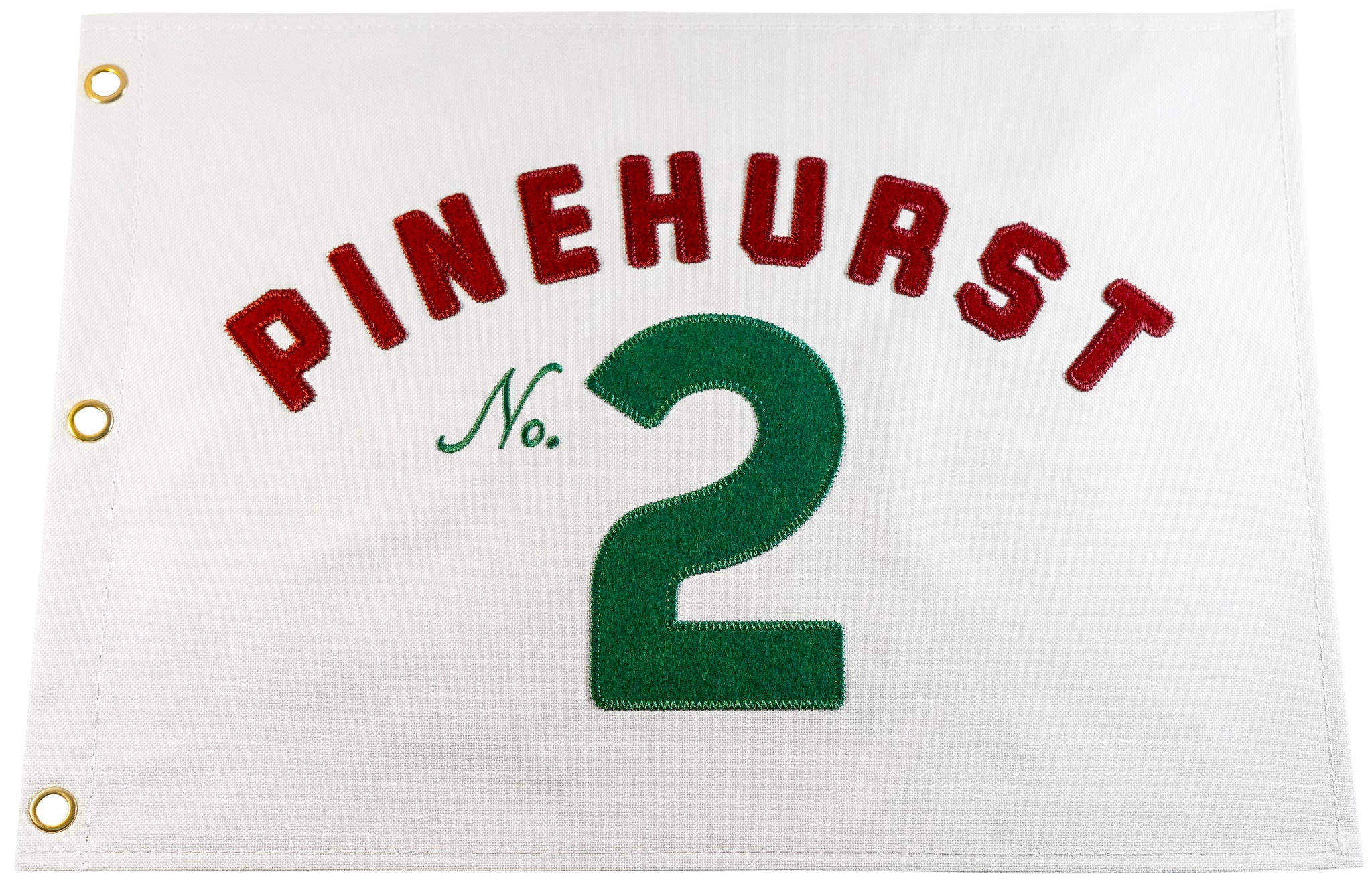 Pinehurst Resort Course No. 2 Official Embroidered Pin Flag – Patron Gear