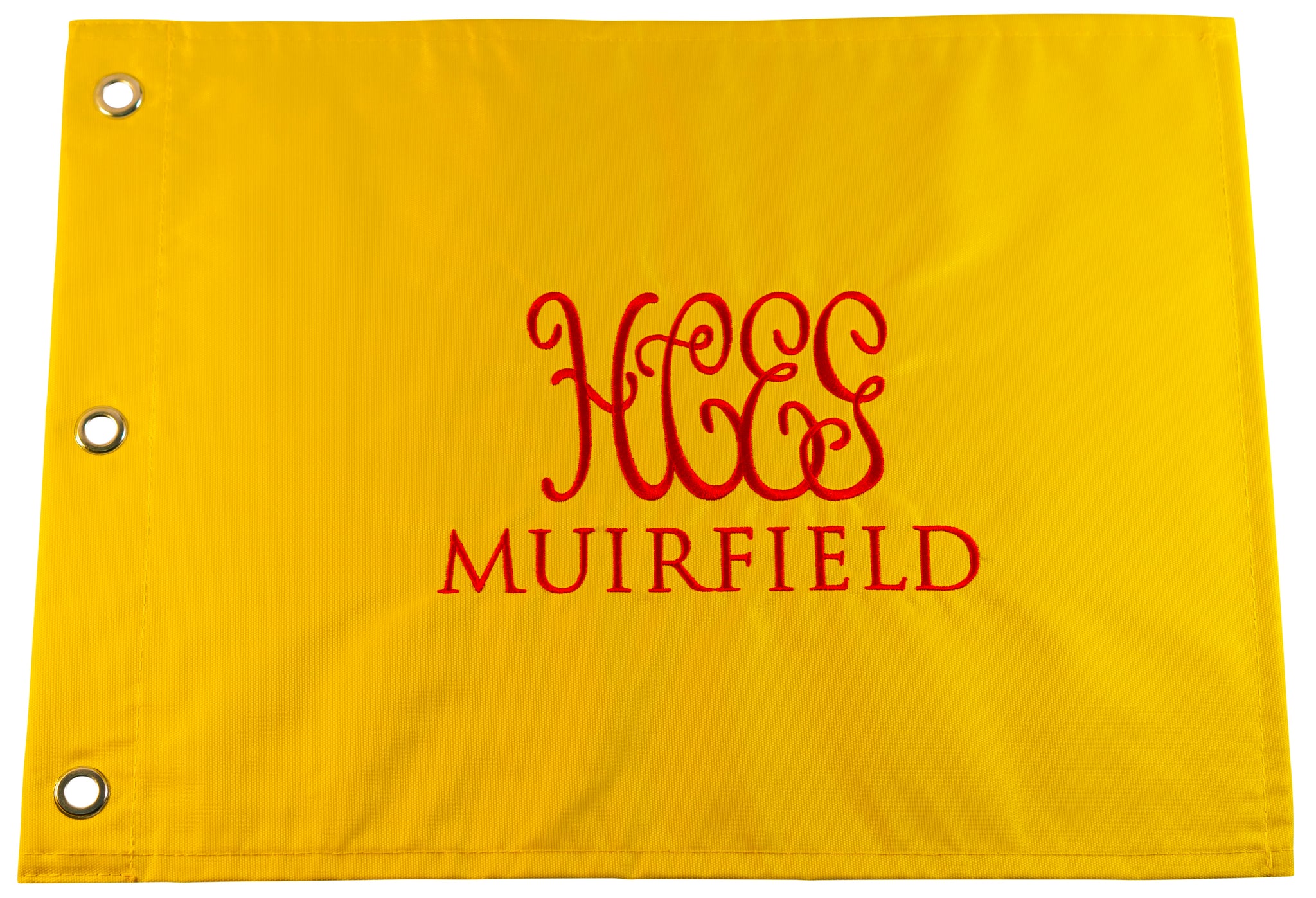 Muirfield Official Embroidered Pin Flag – Patron Gear