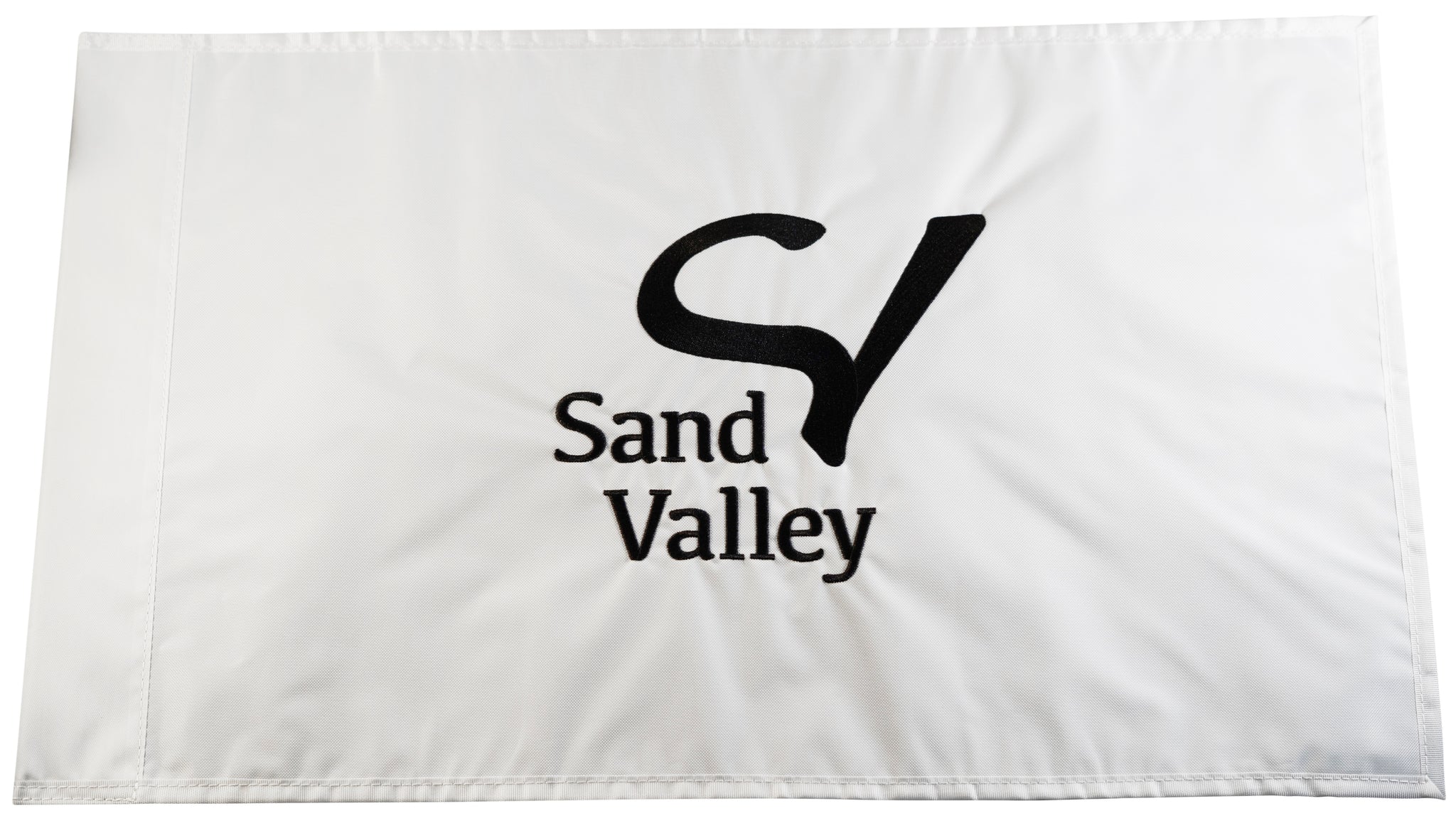 Sand Valley Official Embroidered White Pin Flag – Patron Gear