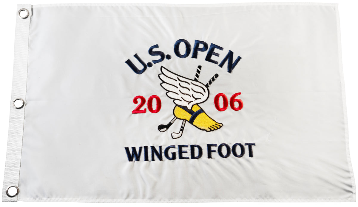 2006 US Open Official Embroidered Pin Flag - Winged Foot Golf Club (We ...