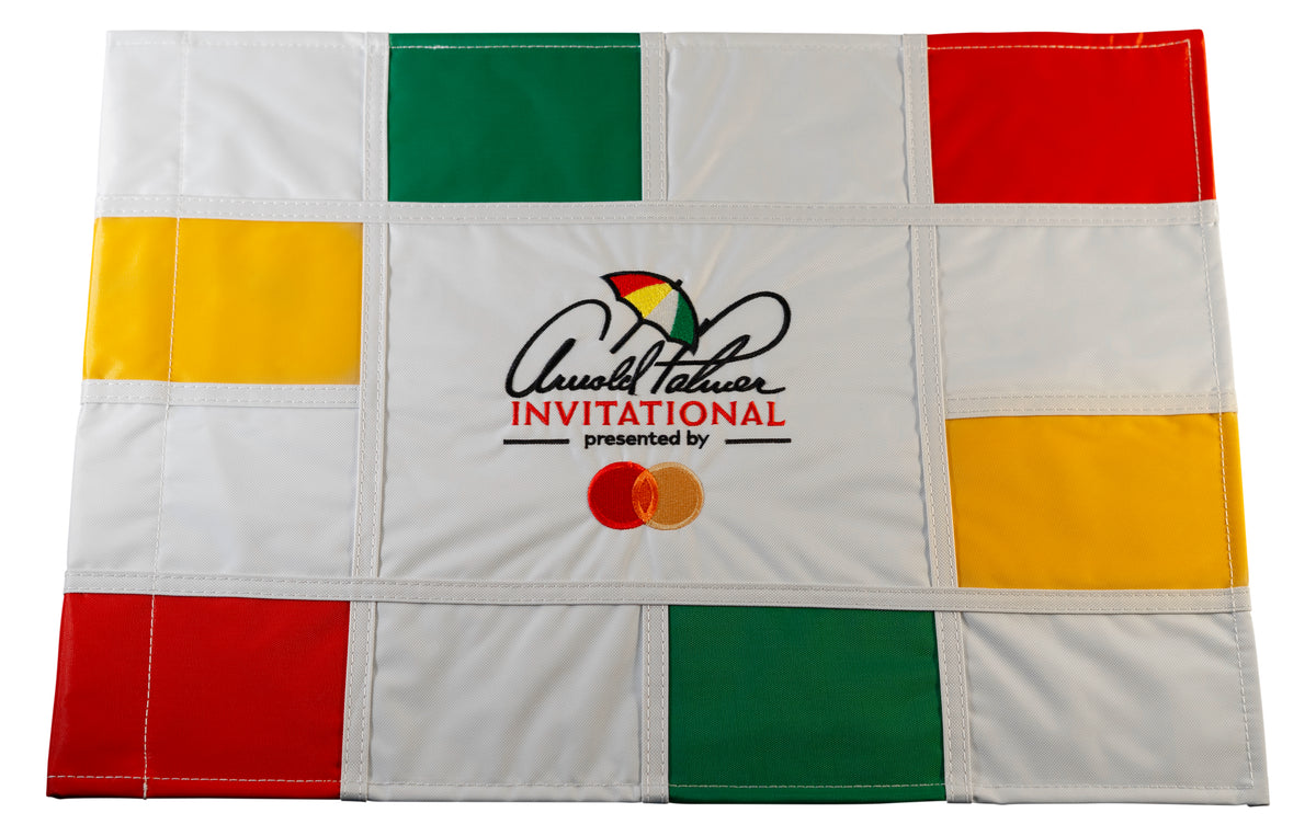 Arnold Palmer Invitational Checkered Embroidered Pin Flag – Patron Gear