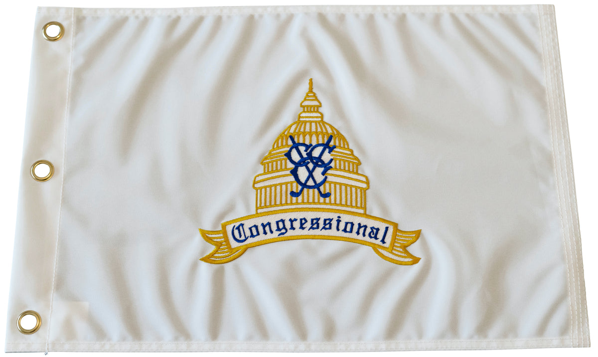 Congressional Country Club Official Embroidered Pin Flag – Patron Gear