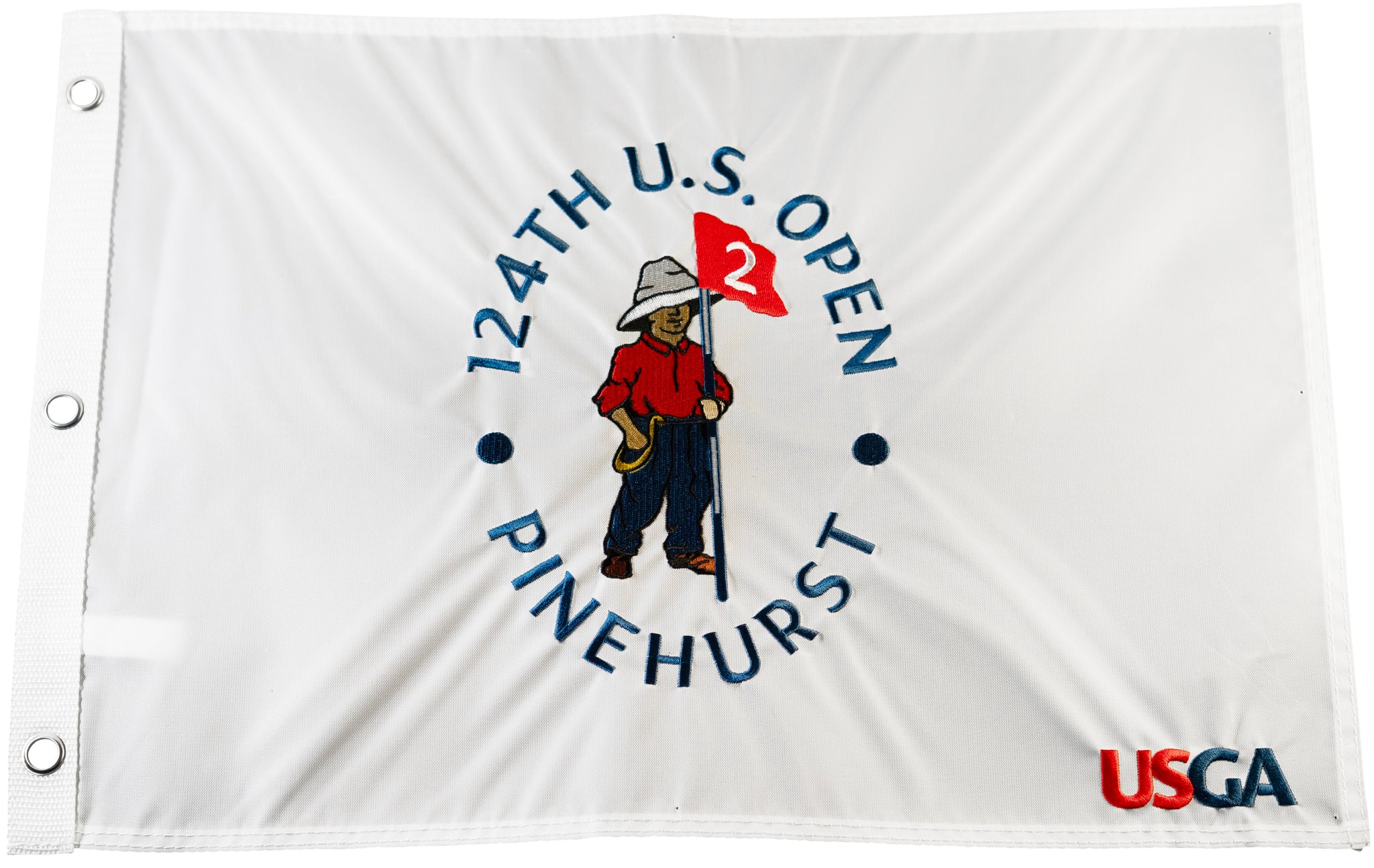 2024 US Open Official Embroidered Pin Flag - Pinehurst Resort (Course ...