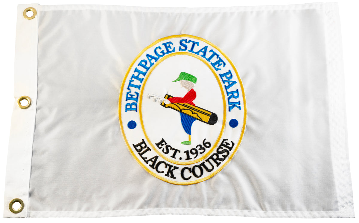 Bethpage State Park Black Course Official Embroidered Pin Flag – Patron ...