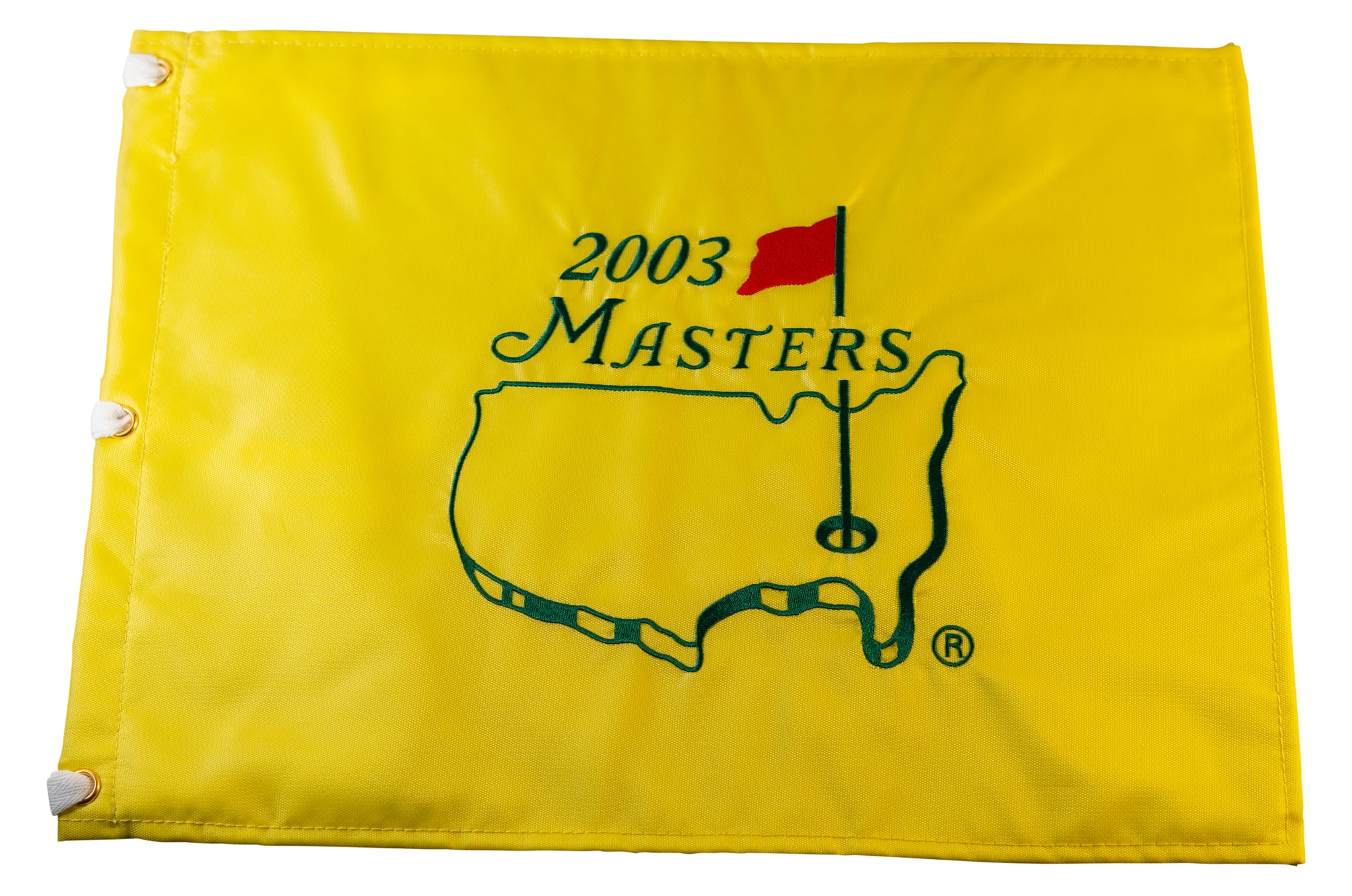 2003 Masters Tournament Embroidered Pin Flag - Augusta National Golf C ...