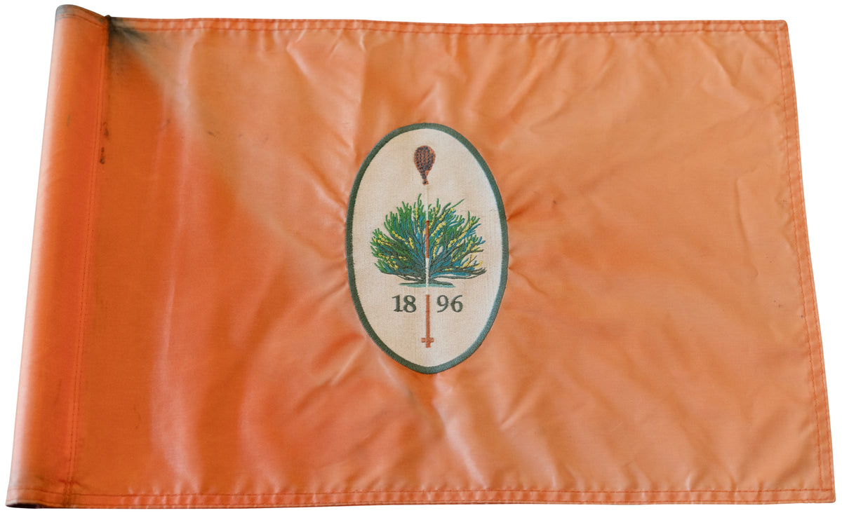 Merion Golf Club Orange Course Used Pin Flag – Patron Gear