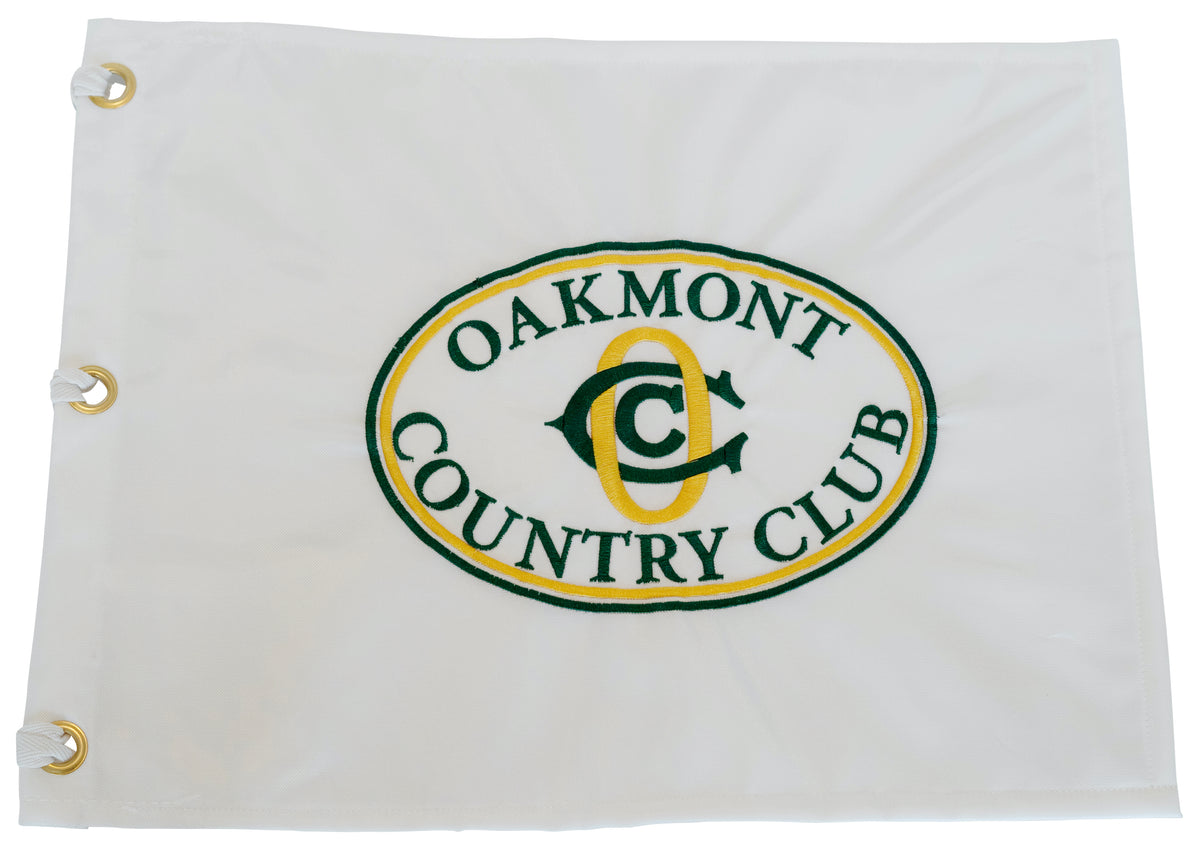 Oakmont Country Club Official Embroidered Pin Flag – Patron Gear