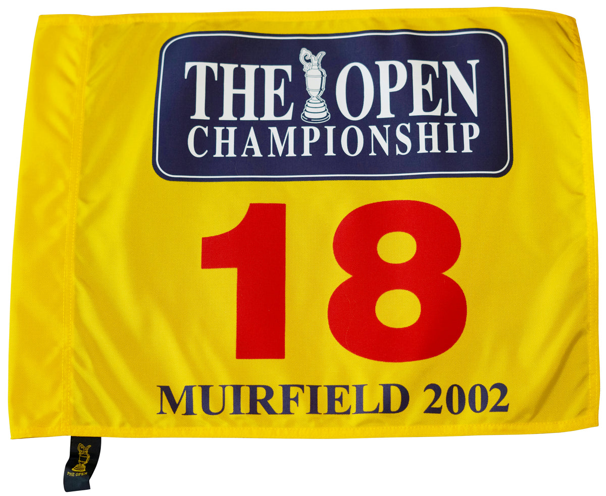 2004 British Open Championship Golf Flag Todd Hamilton | Patron Gear