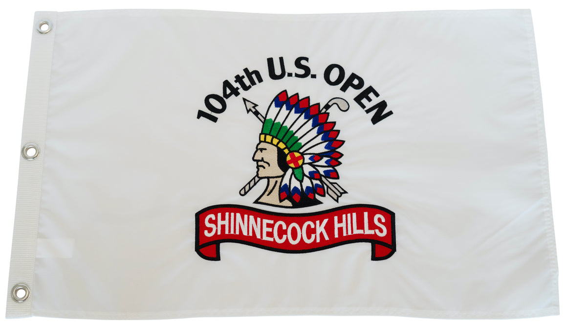 2004 US Open Official Embroidered Pin Flag - Shinnecock Hills – Patron Gear