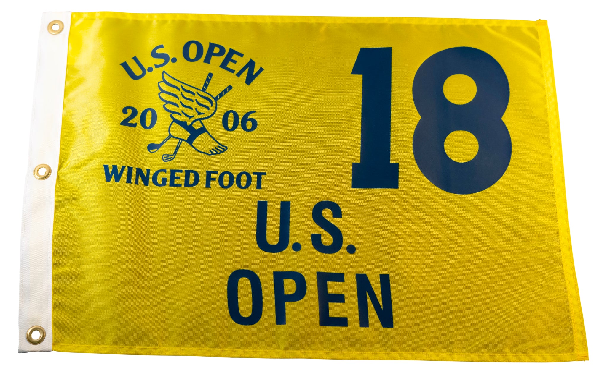 2006 US Open Official Silk Screen Pin Flag - Winged Foot Golf Club (We ...