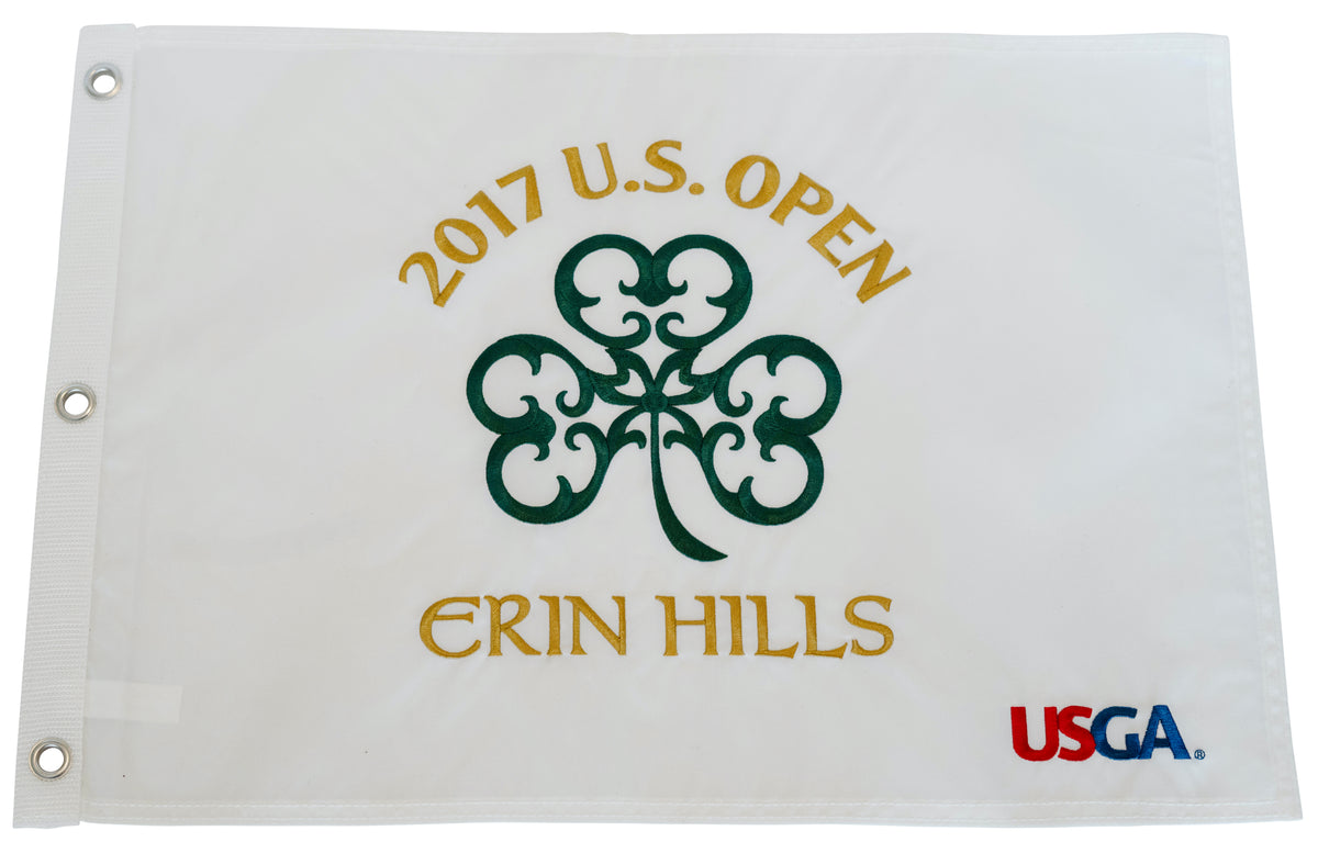2017 US Open Official Embroidered Pin Flag - Erin Hills – Patron Gear