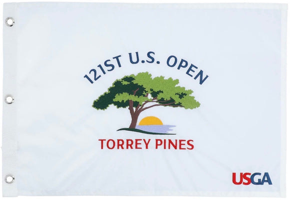 2021 US Open Official Embroidered Pin Flag - Torrey Pines (South Cours ...