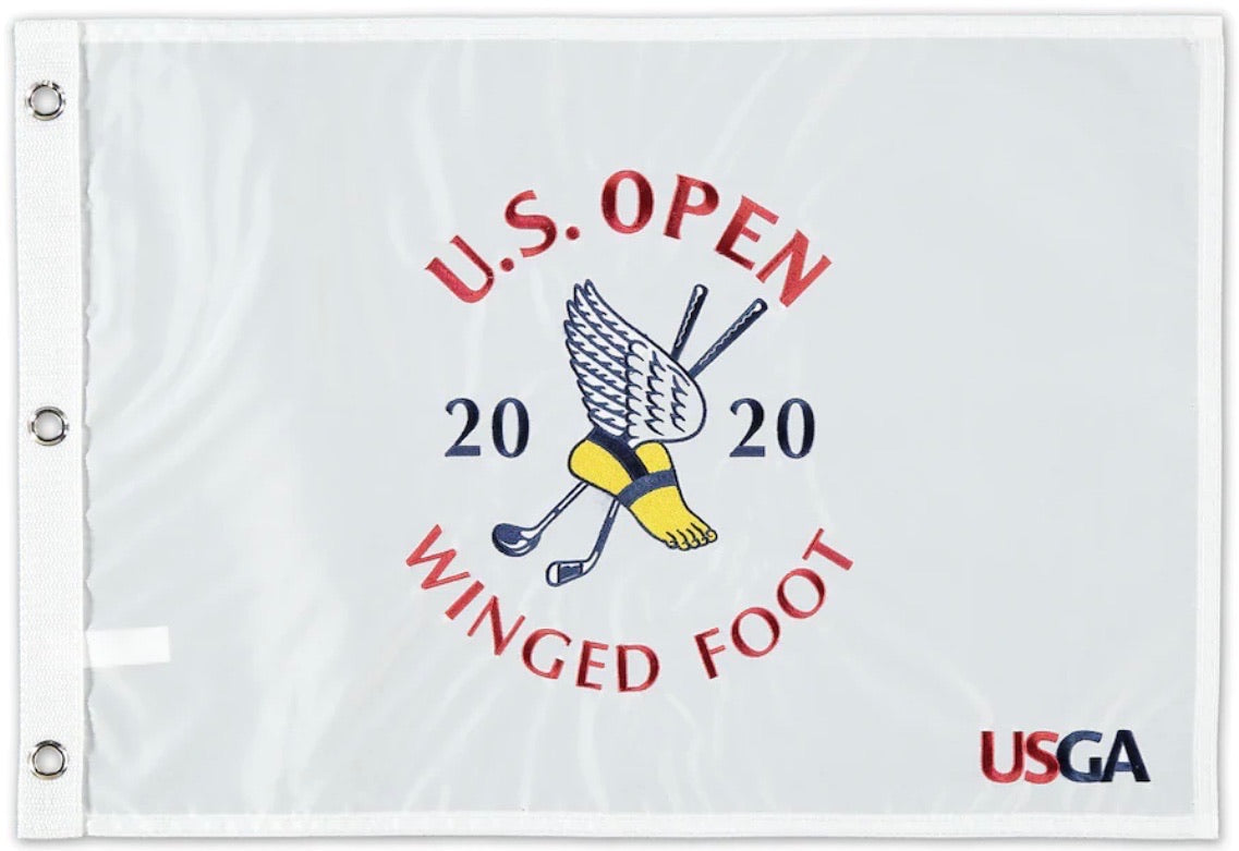 2020 US Open Winged Foot Official Embroidered Pin Flag – Patron Gear