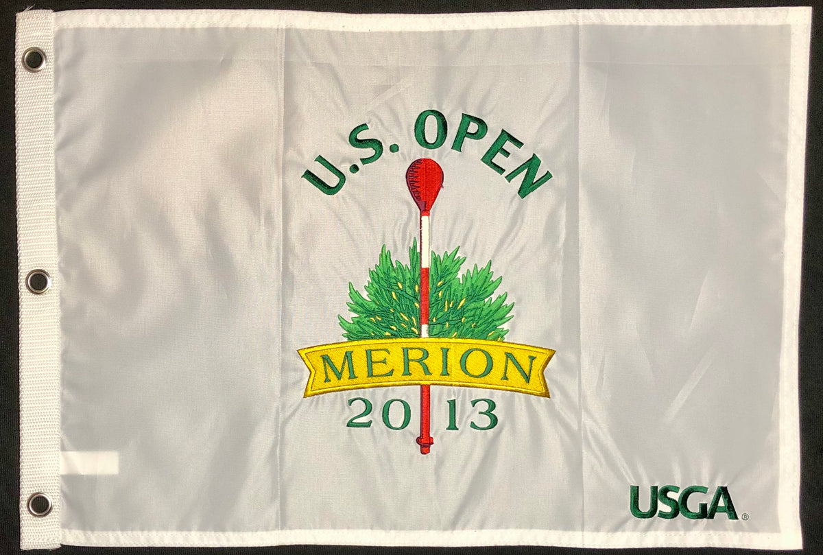 2013 US Open Merion Official Embroidered Pin Flag – Patron Gear